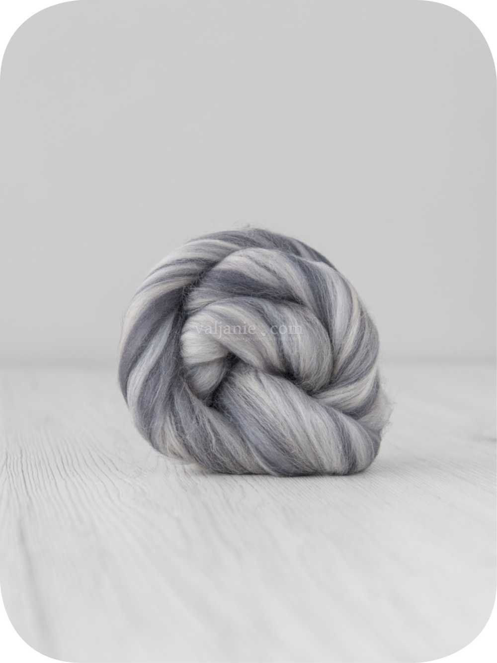 Австралійський меринос з туса "Дим" Бленди багатобарвні з шовком туса ...